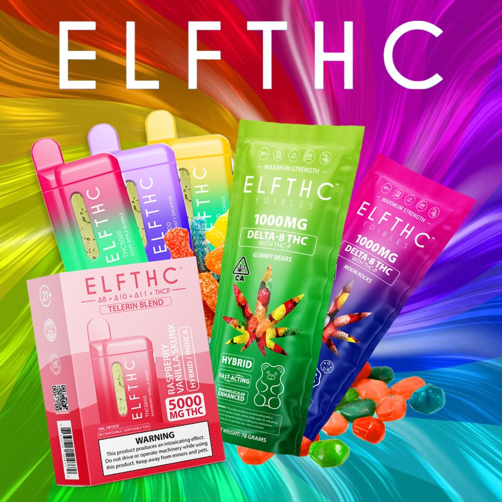 THC5000 Avarin Blend 5G Disposable Vape by ELF THC | VAPE MANIA