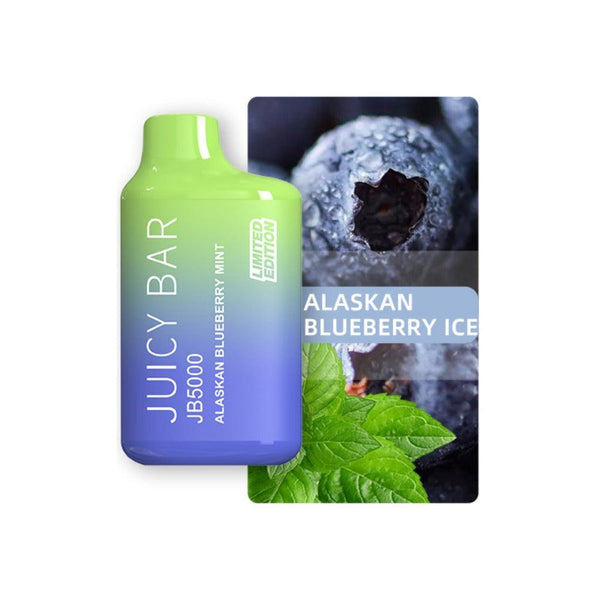 Juicy Bar JB5000 Disposable Vape - 50+ Flavors & 5,000 Puffs