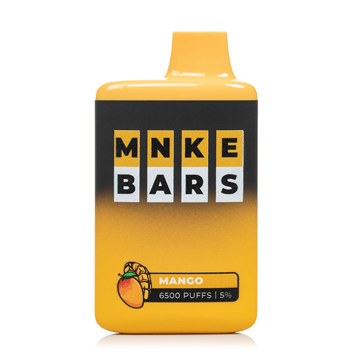 MNKE BARS 6500 DISPOSABLE VAPE - MANGO | VAPE MANIA – Vape Mania