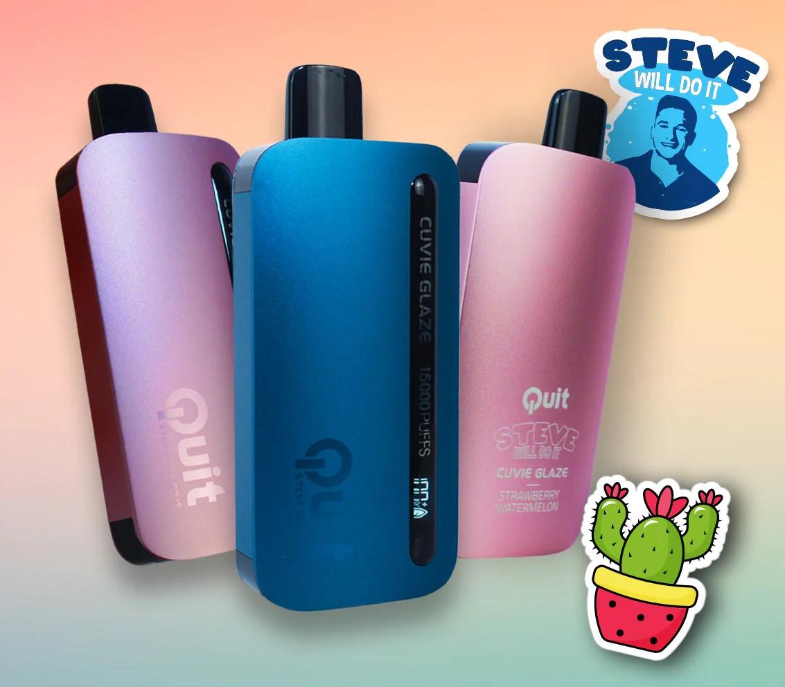 QUIT 15000 Vape by Steve Will Do It - 0% Nicotine | VAPE MANIA