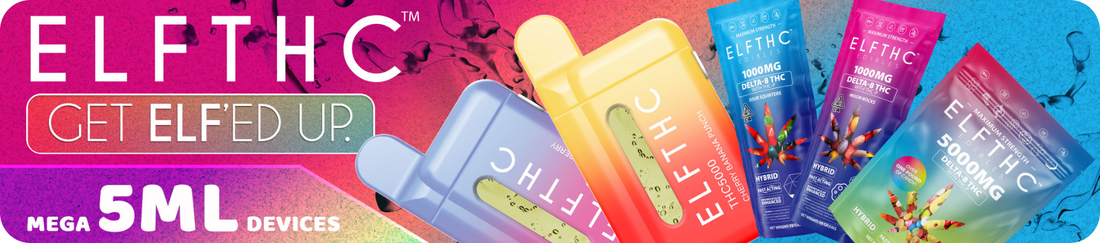 ELF THC 5000 5G DISPOSABLE VAPE DEVICE | VAPE MANIA